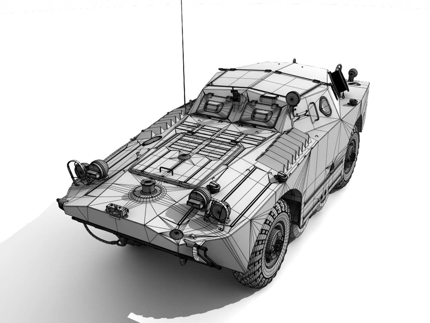 3d Model Brdm