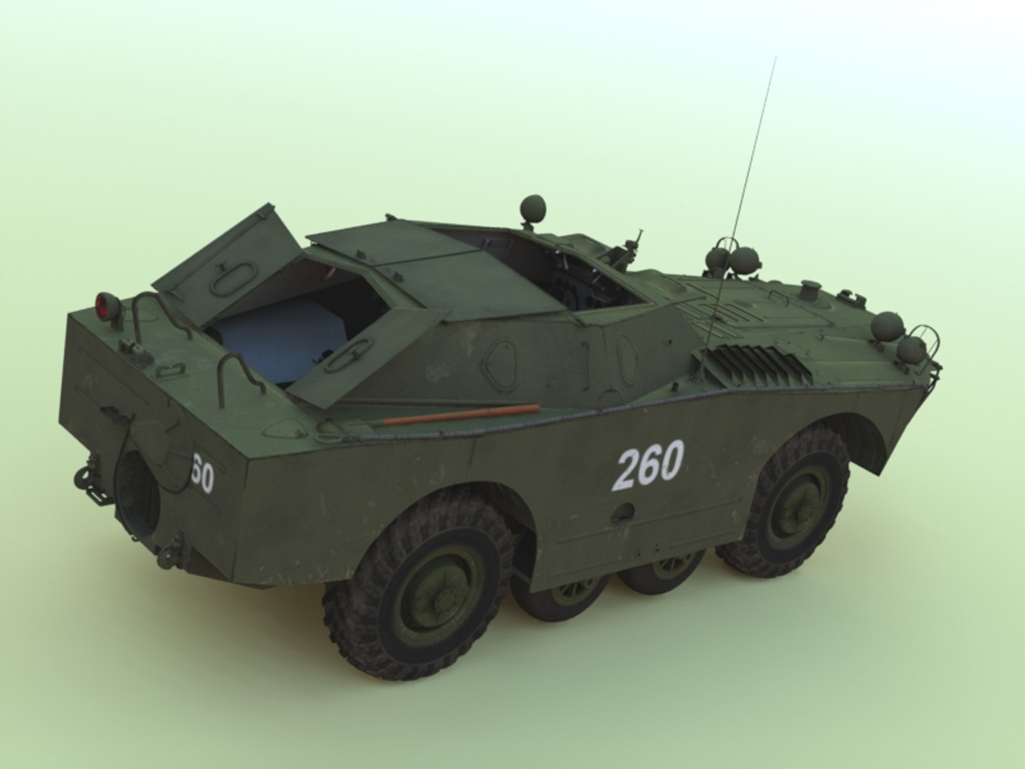 3d Model Brdm