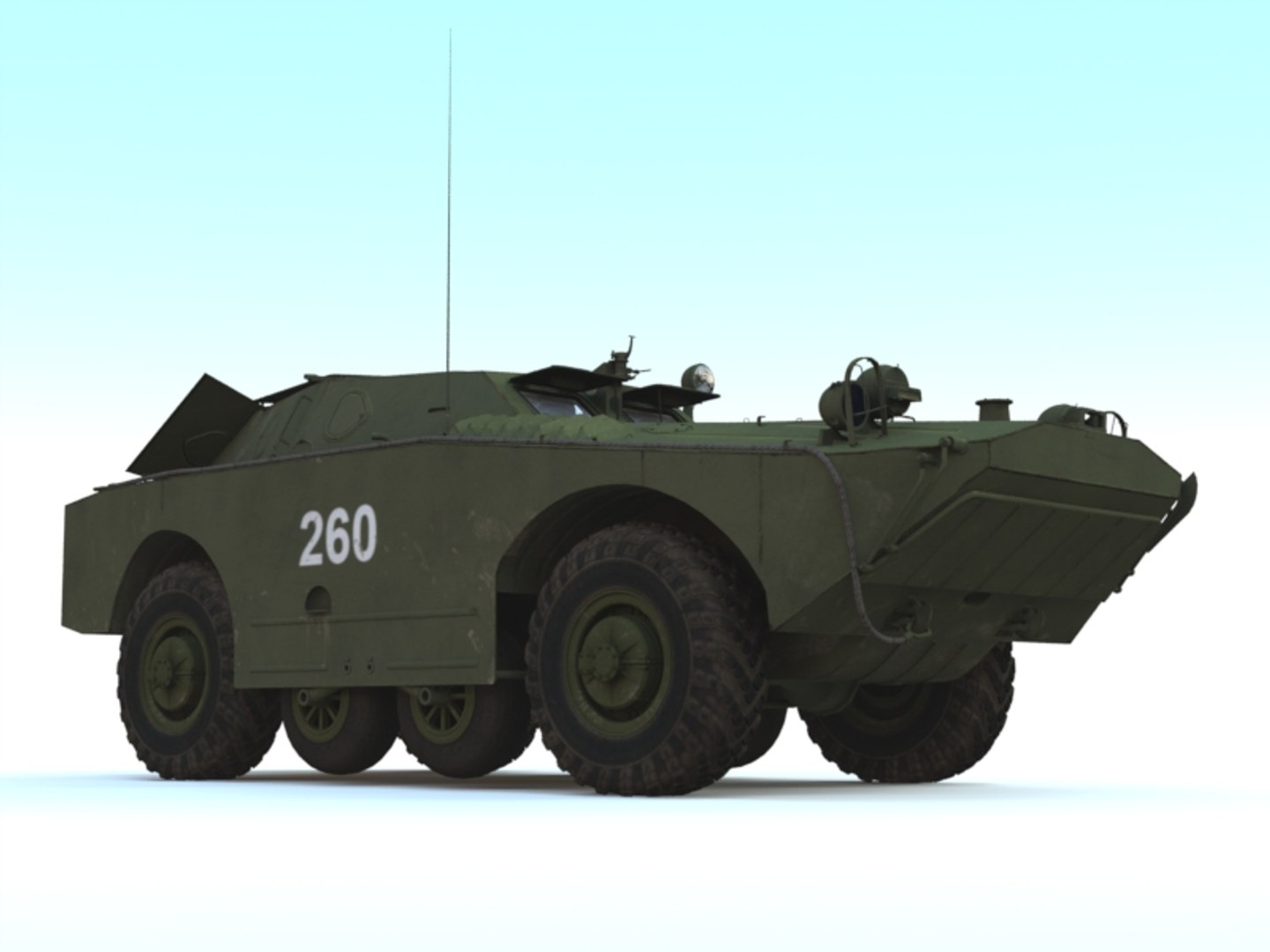 3d Model Brdm