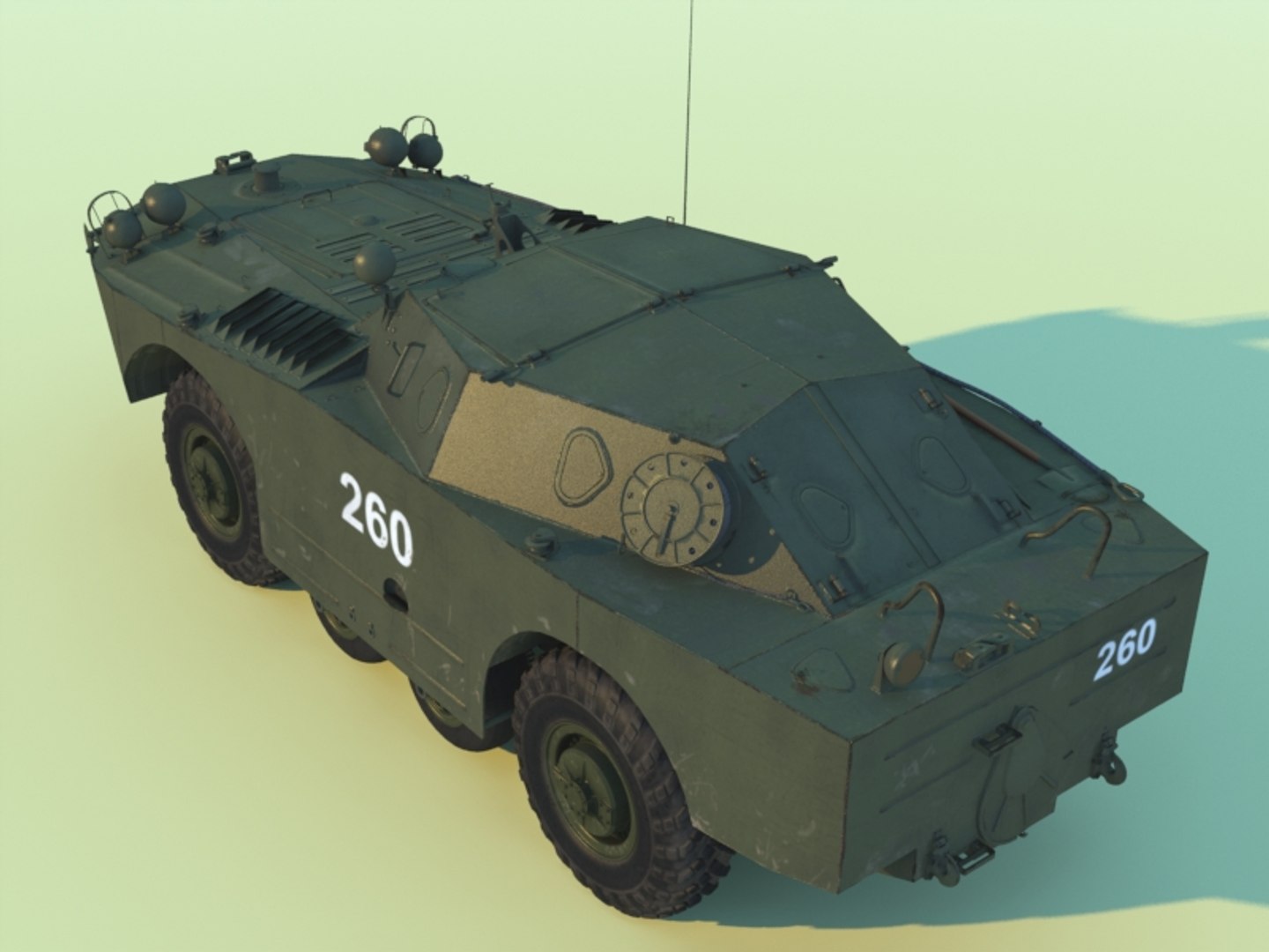 3d Model Brdm