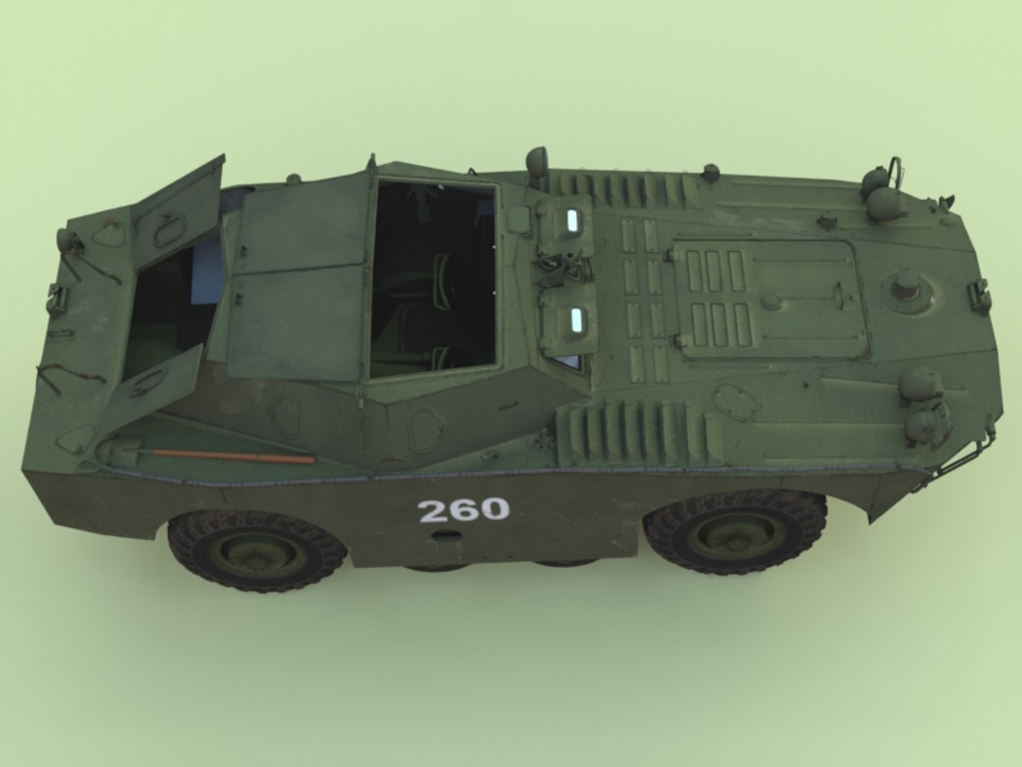 3d Model Brdm