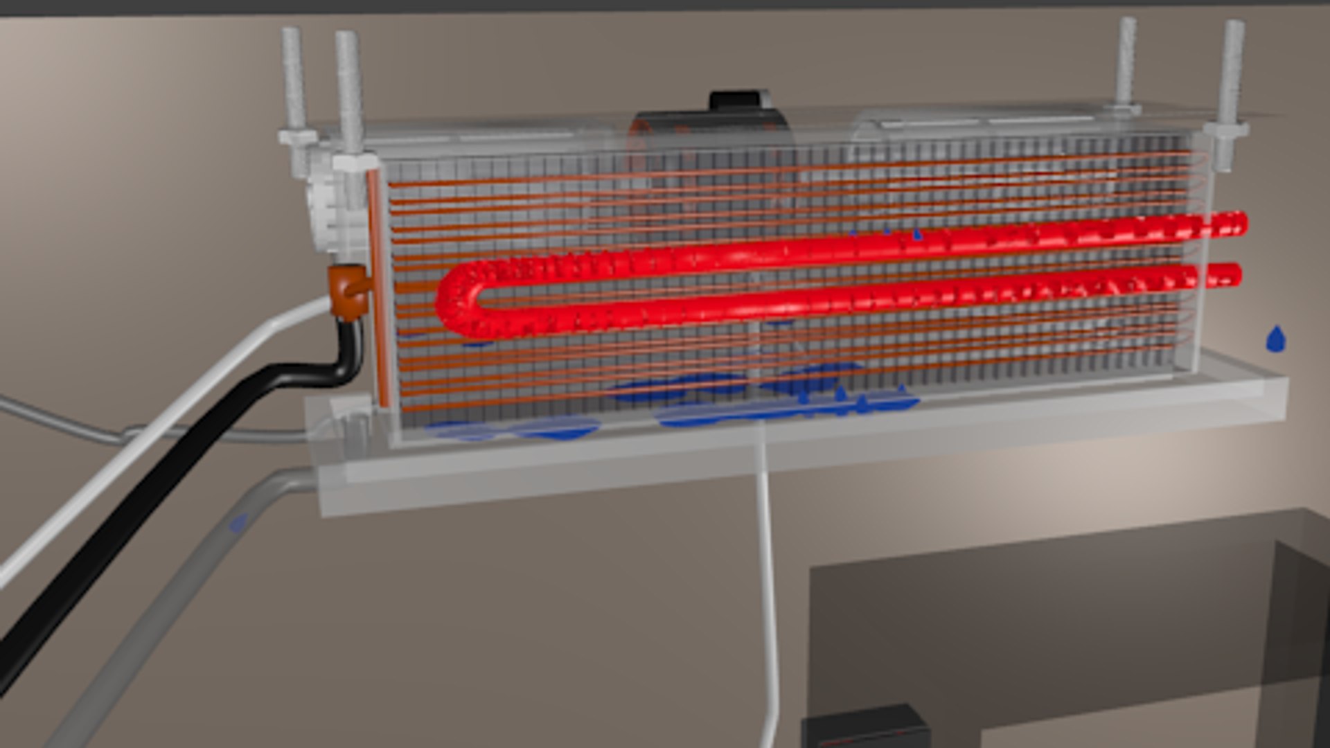 3d Model Split Air Conditioner