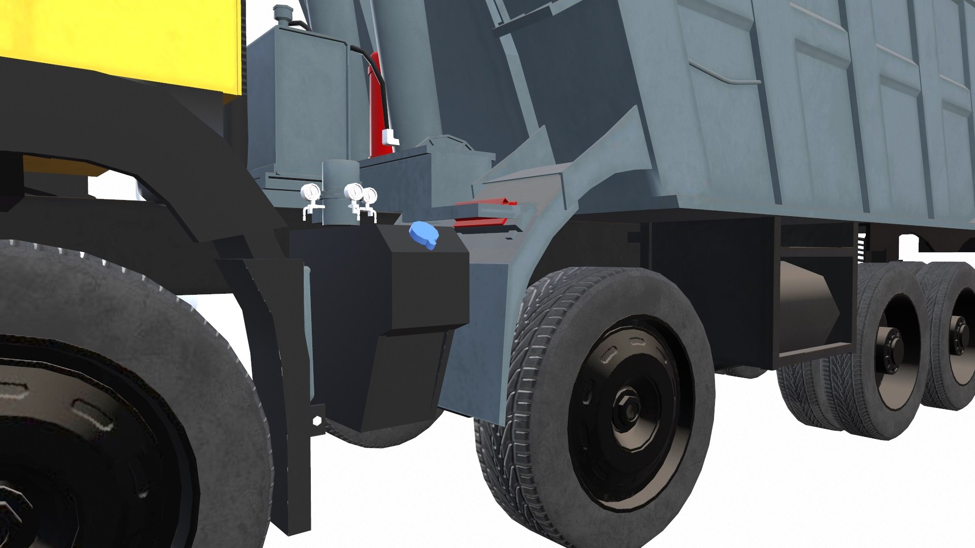 Tipper Truck 3D Model - TurboSquid 2343791