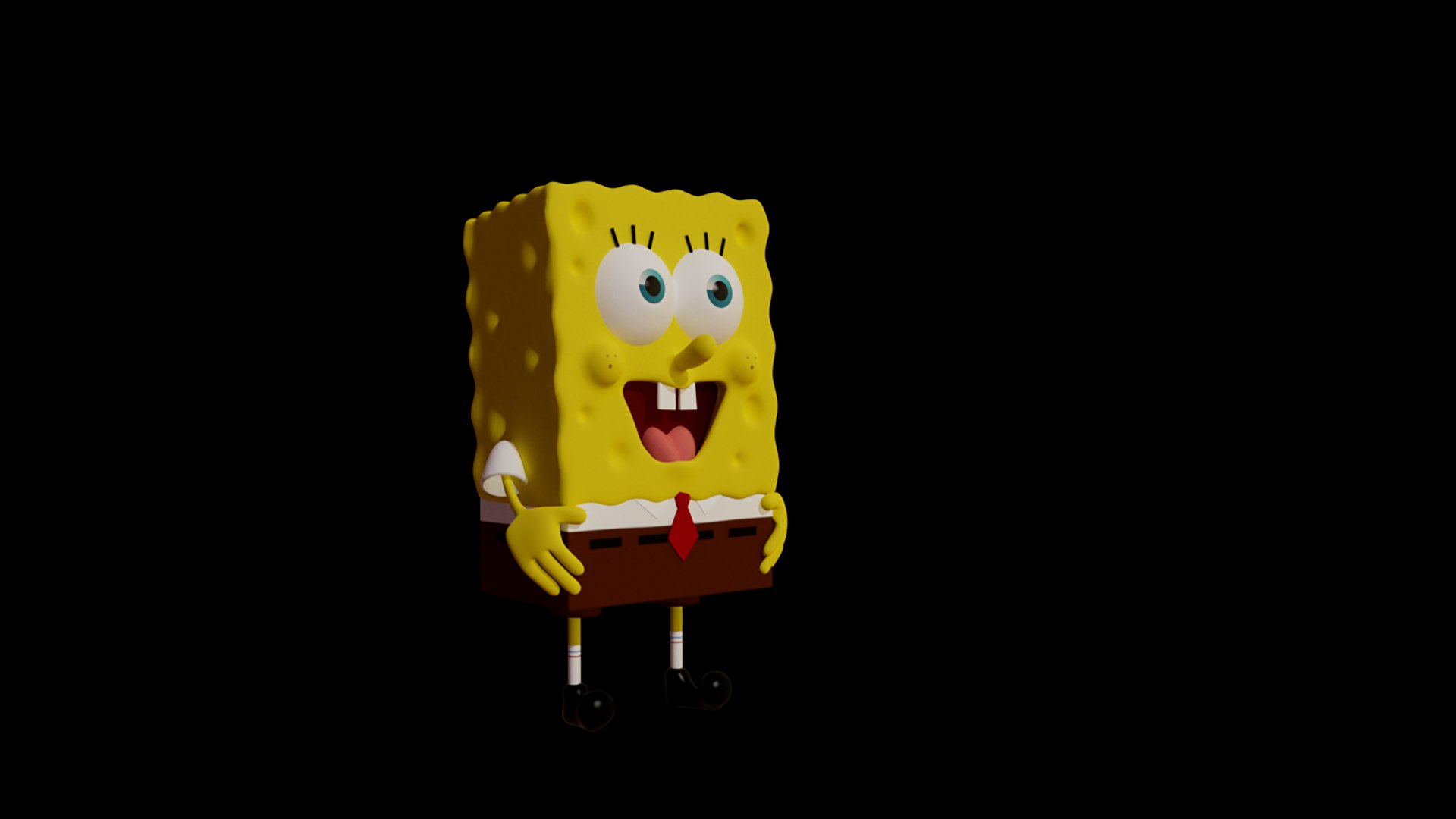 3D SpongeBob SquarePants - TurboSquid 1958027