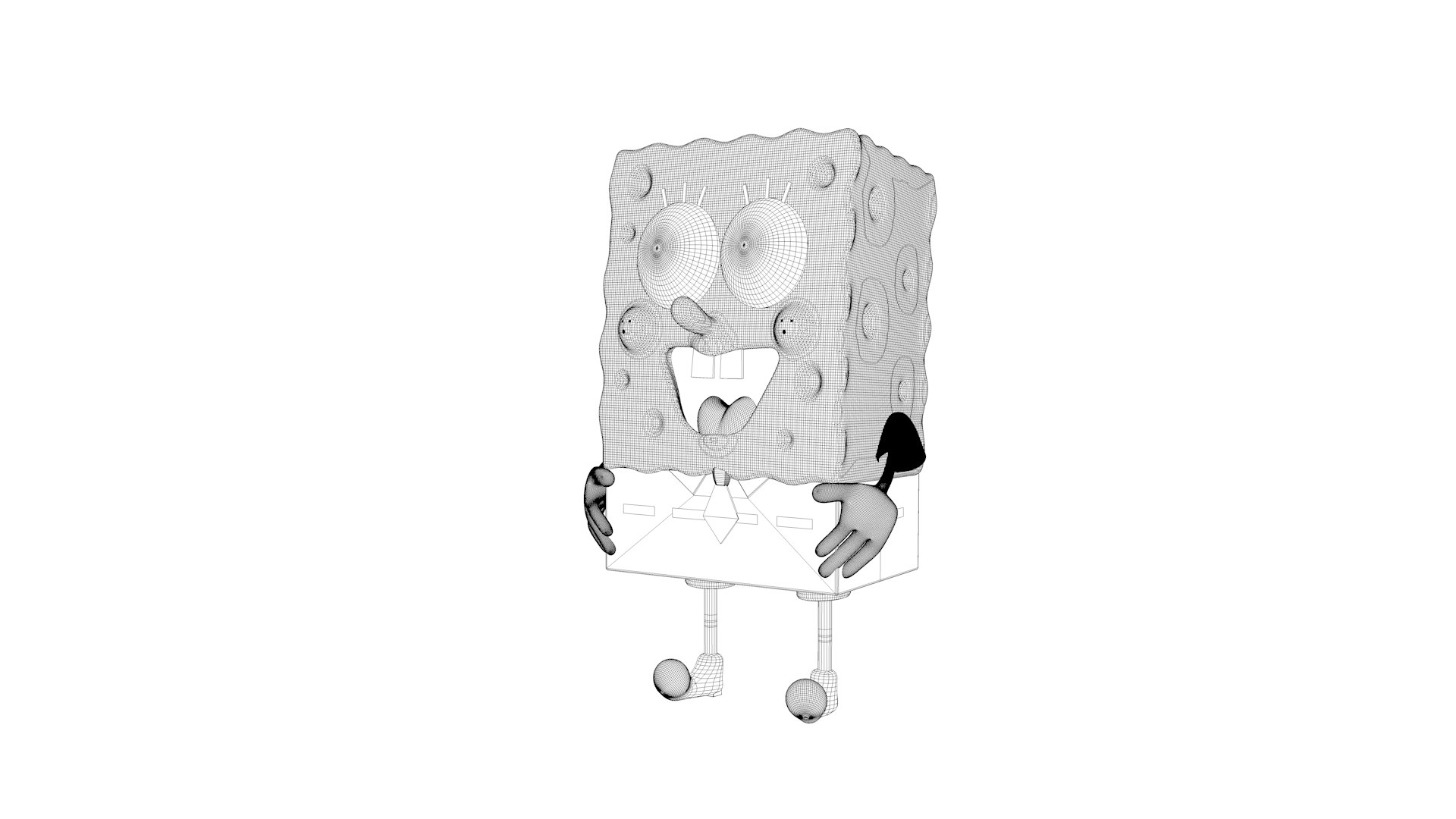 3D SpongeBob SquarePants - TurboSquid 1958027