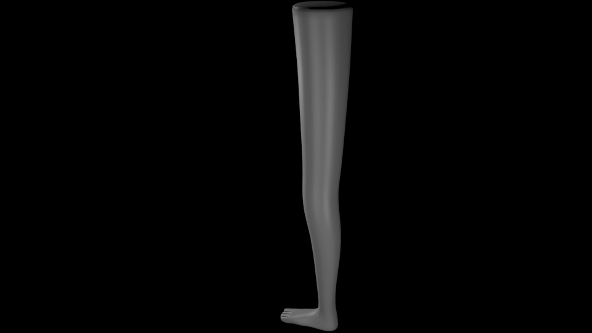 3D Rigging Female Leg Model - TurboSquid 1432811