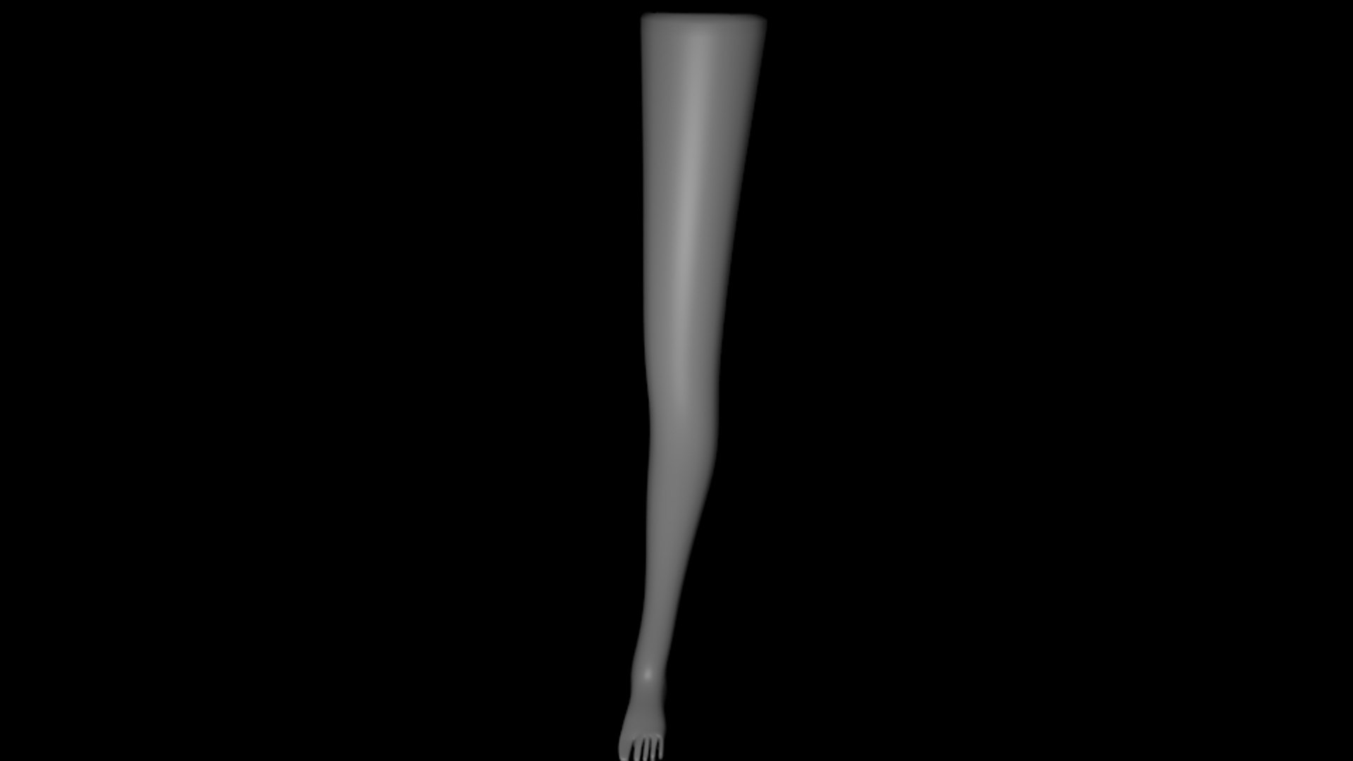3D Rigging Female Leg Model - TurboSquid 1432811