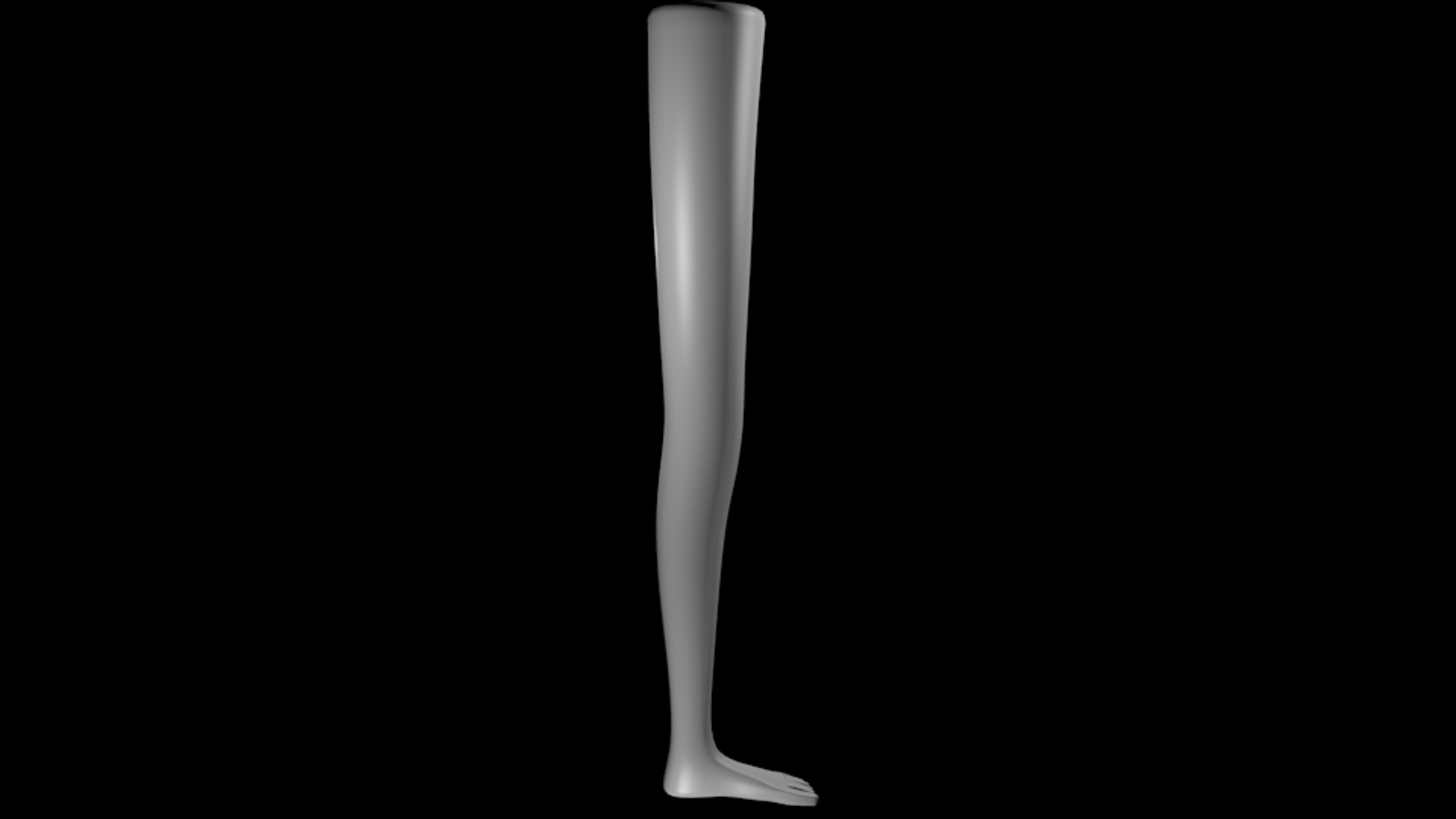 3D Rigging Female Leg Model - TurboSquid 1432811