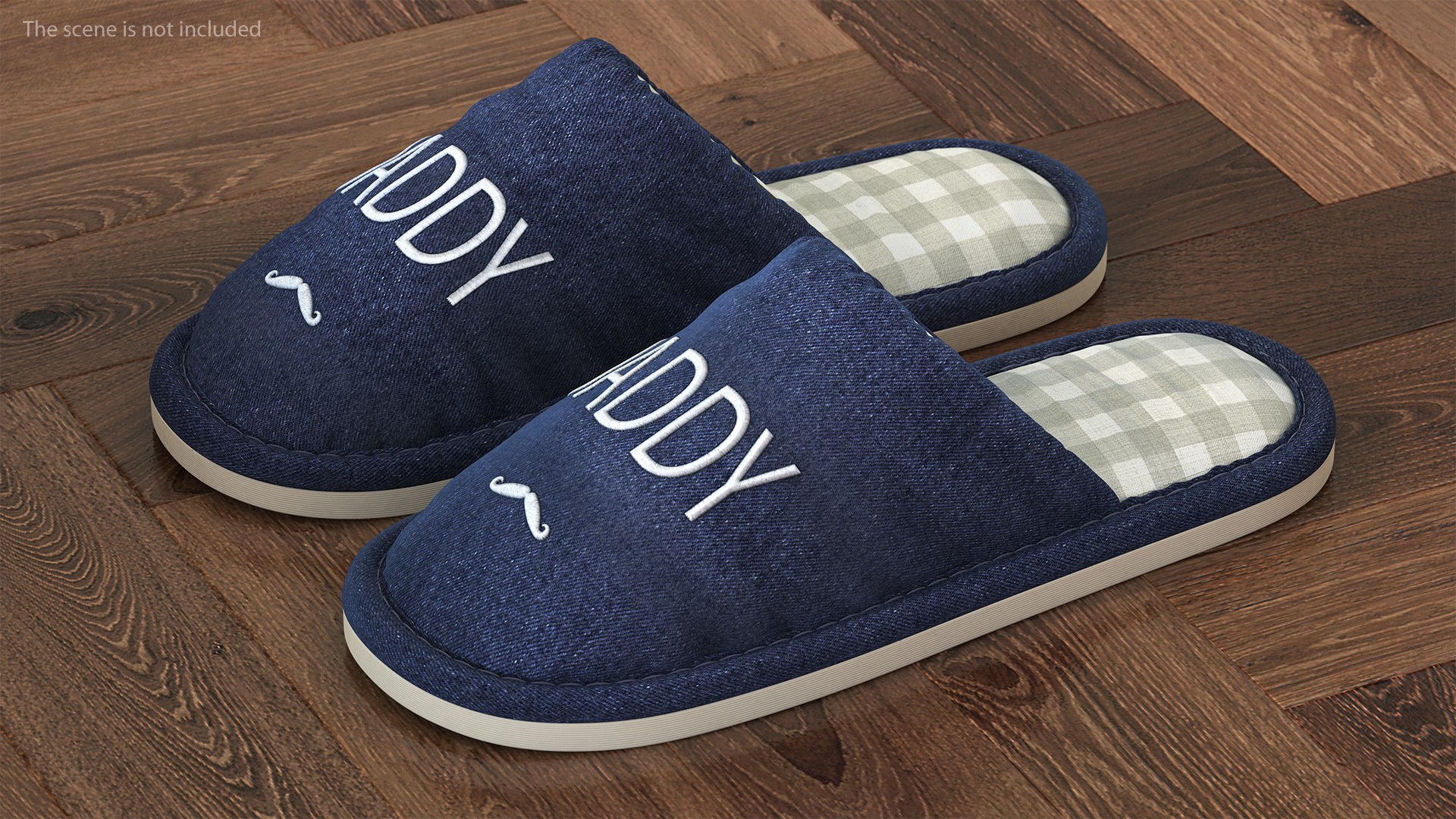 3D Mens Indoor House Slippers Model - TurboSquid 1468974