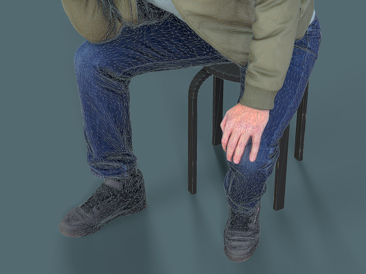 3D Modern Thinker model - TurboSquid 1839161
