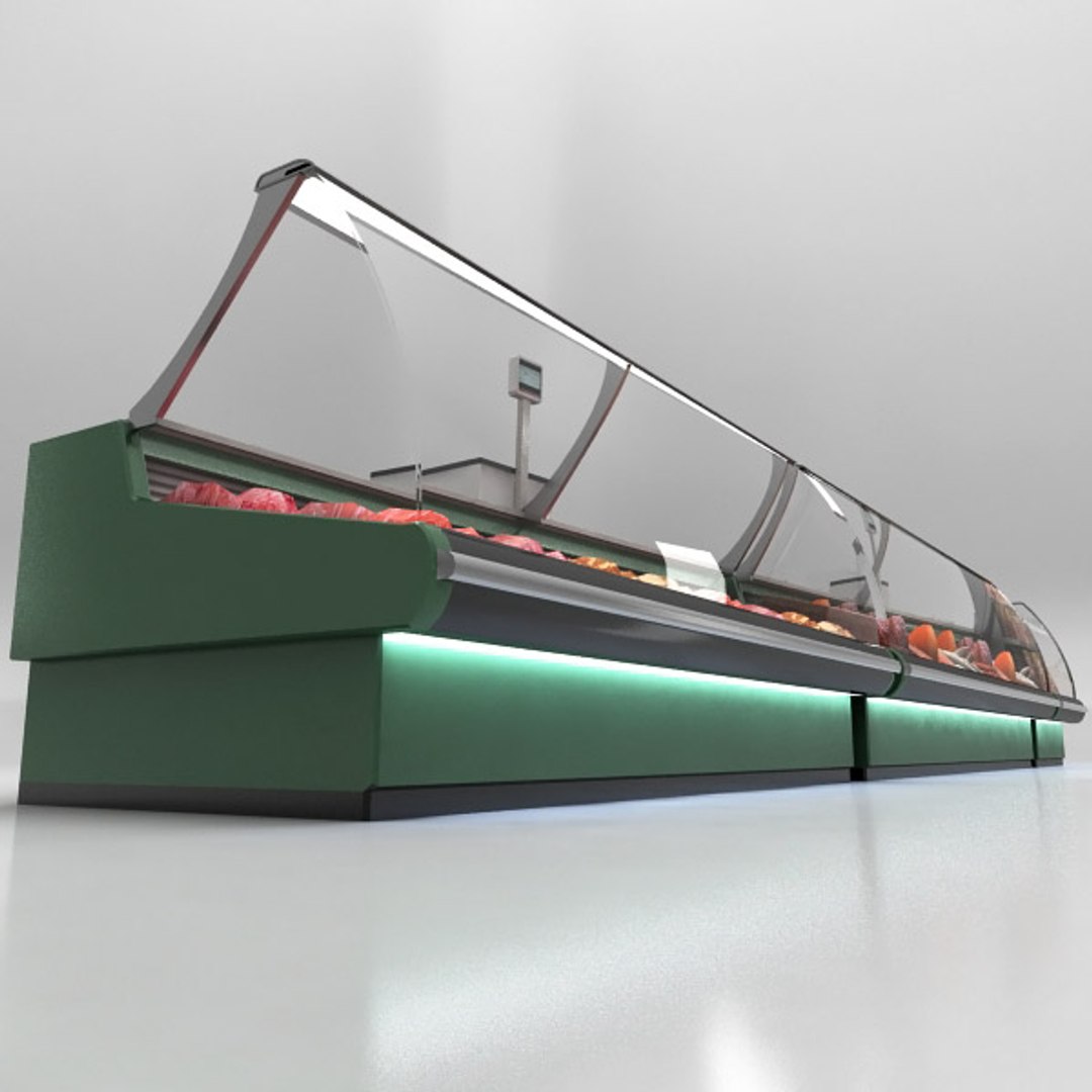 3d Model Deli Counters