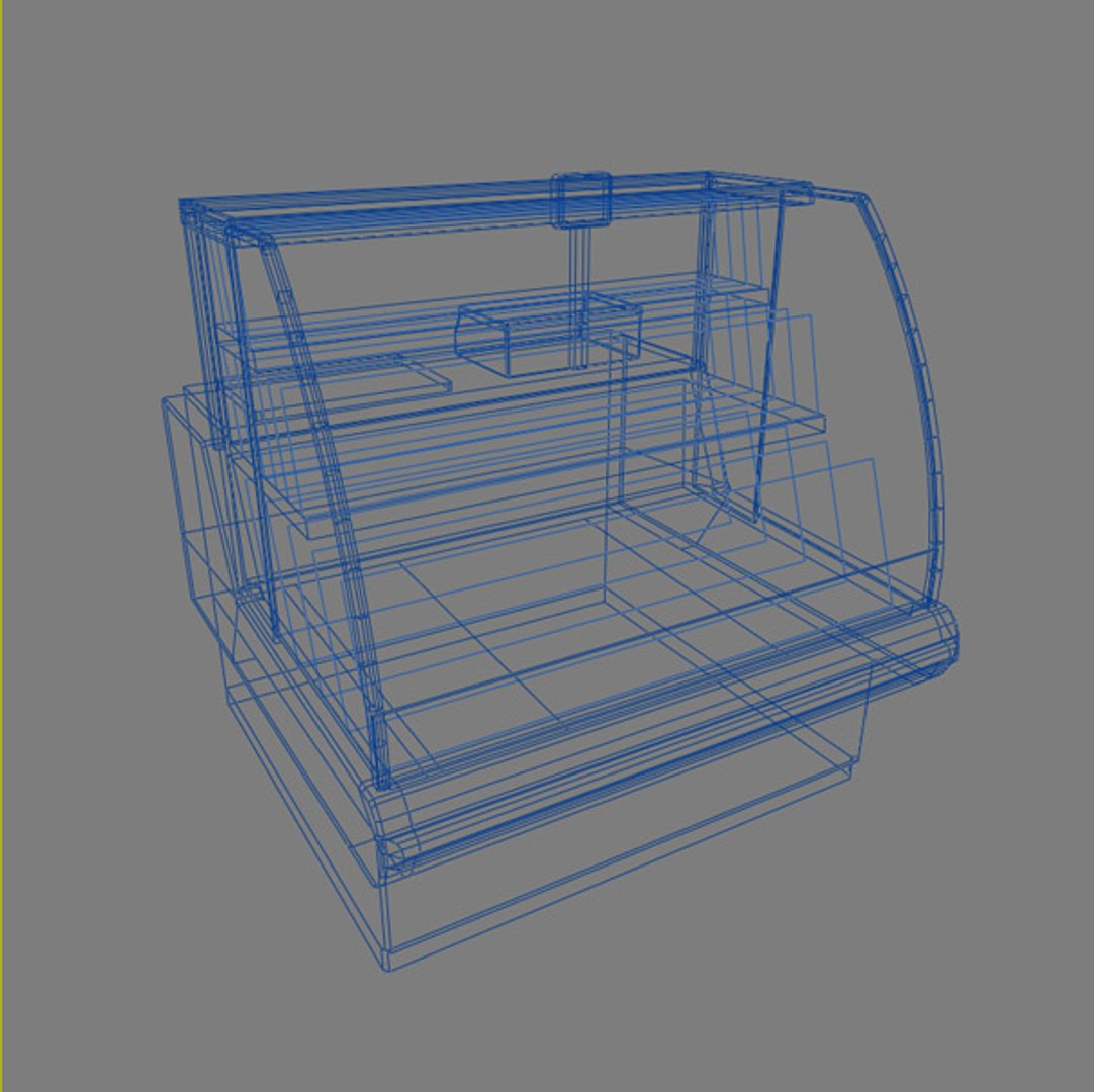 3d Model Deli Counters