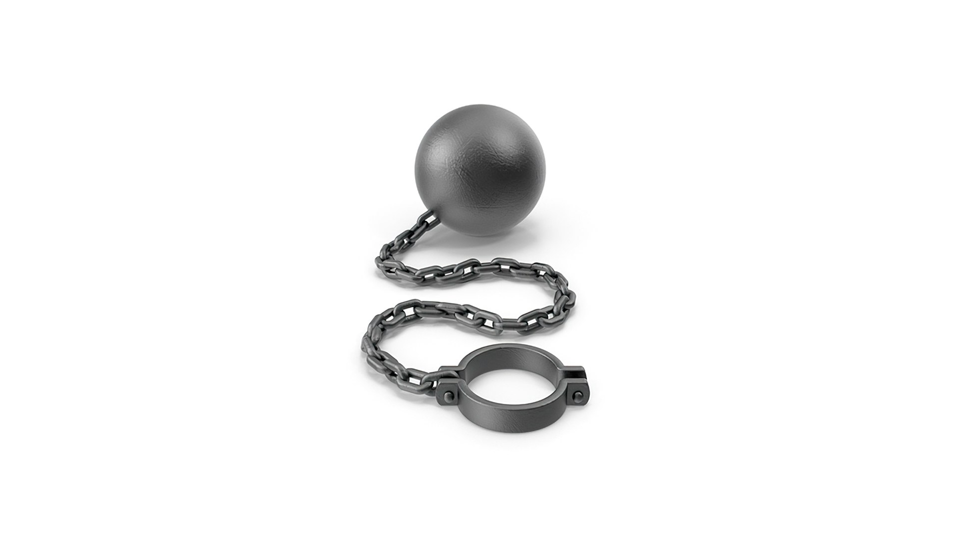 Ball And Chain 3D Model - TurboSquid 2167520