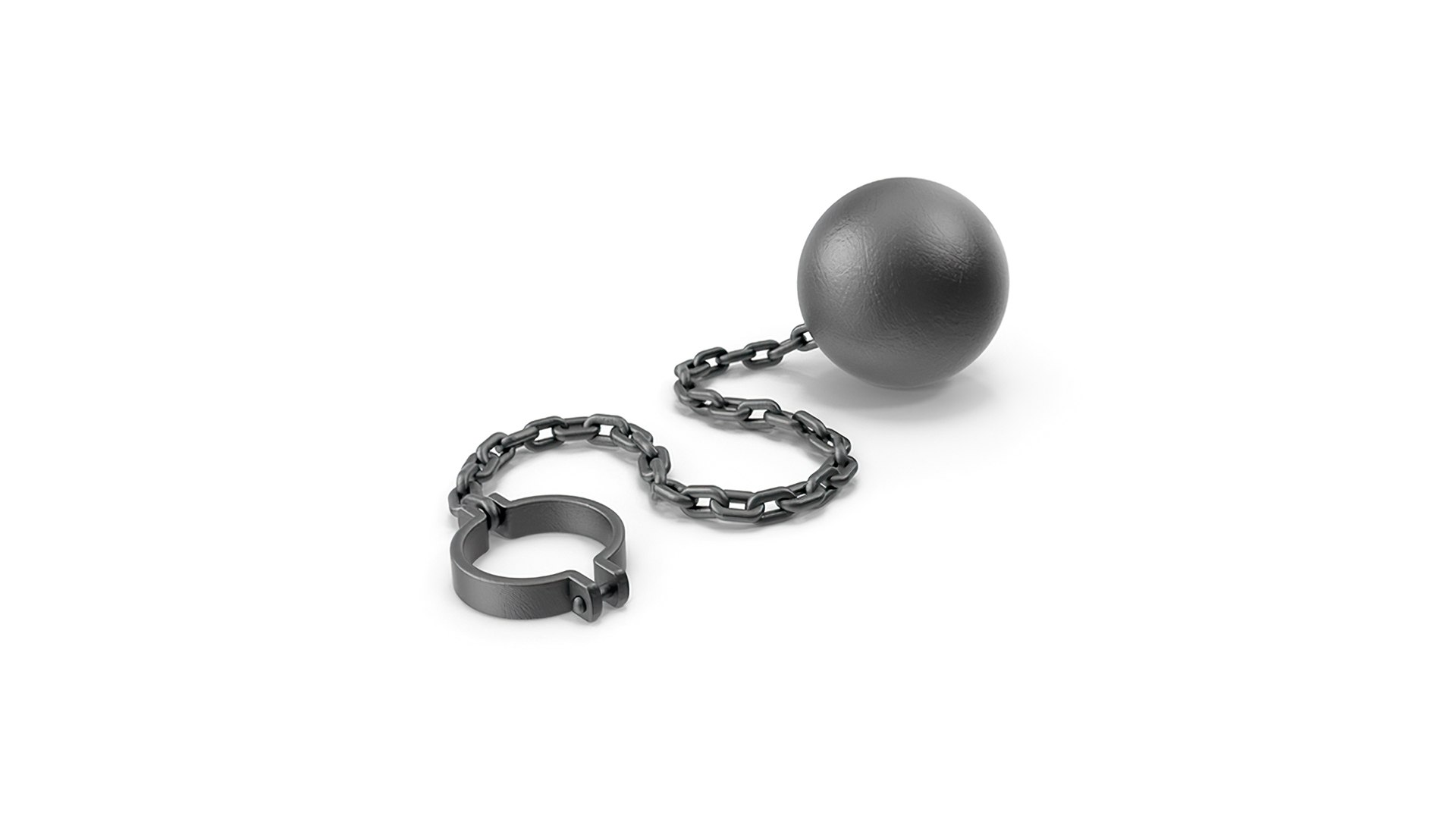 Ball And Chain 3D Model - TurboSquid 2167520