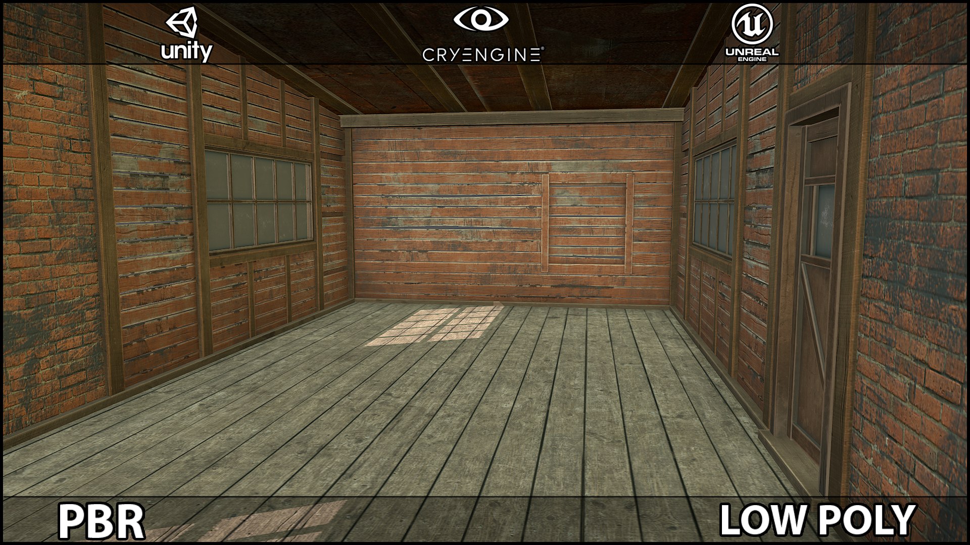 Brick Hut Pbr 3D Model - TurboSquid 1279258