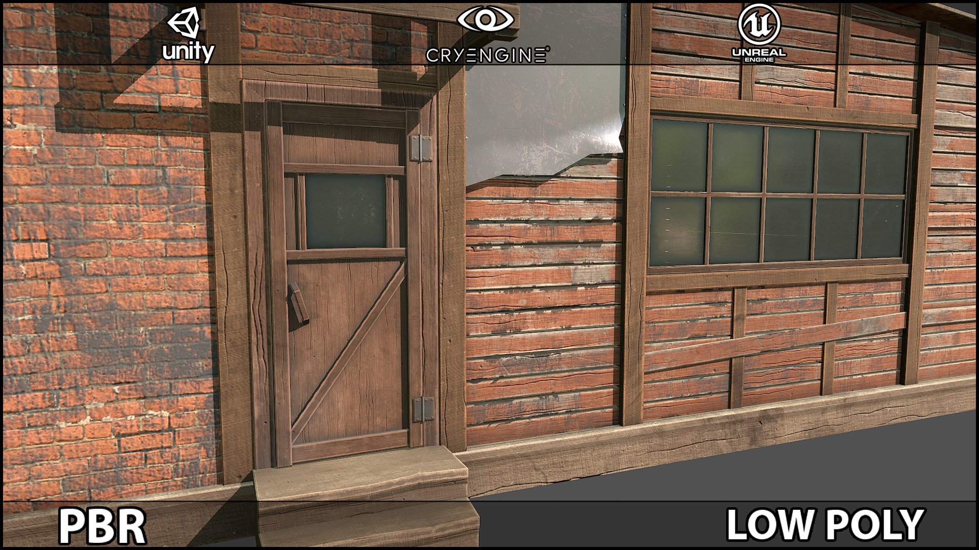 Brick Hut Pbr 3D Model - TurboSquid 1279258