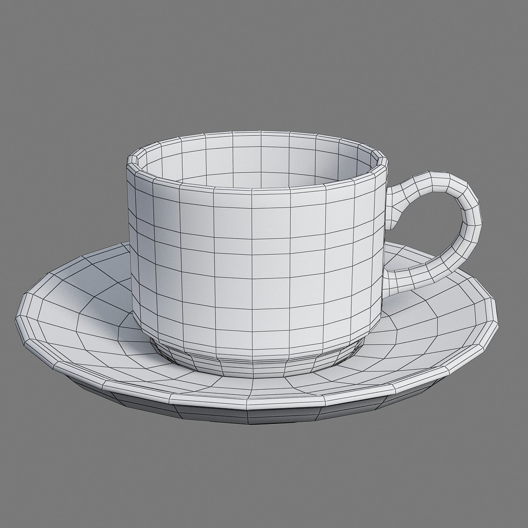3D Model Tea Cup - TurboSquid 1186532