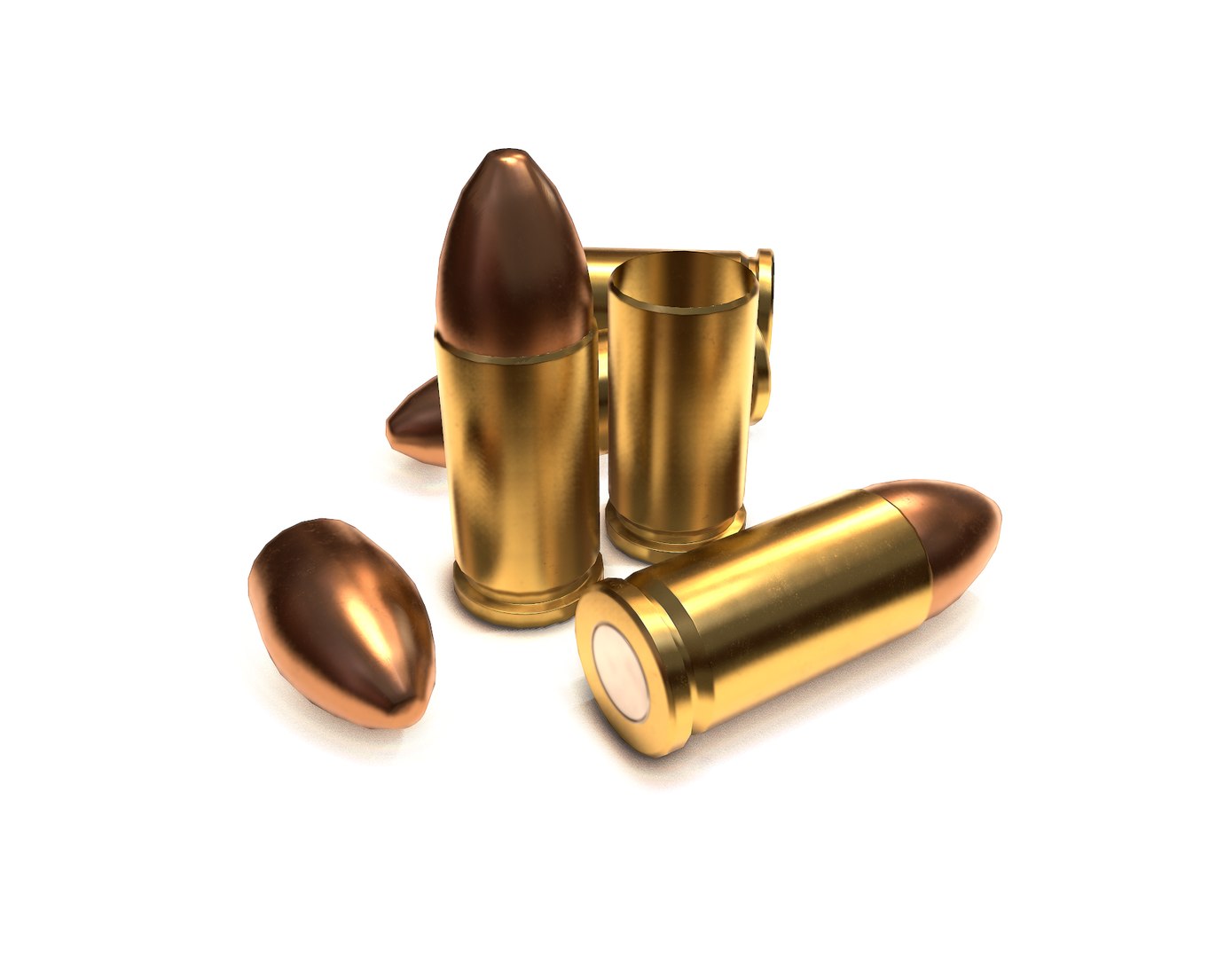 Cartridge Bullet 2 Obj