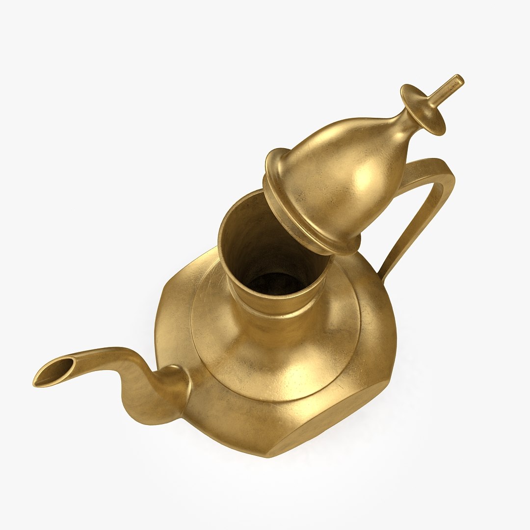 Teapot Tea Dallah Model - TurboSquid 1404198