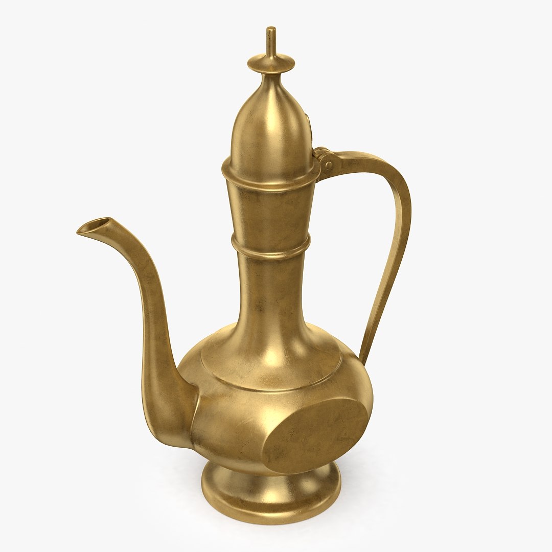 Teapot Tea Dallah Model - TurboSquid 1404198