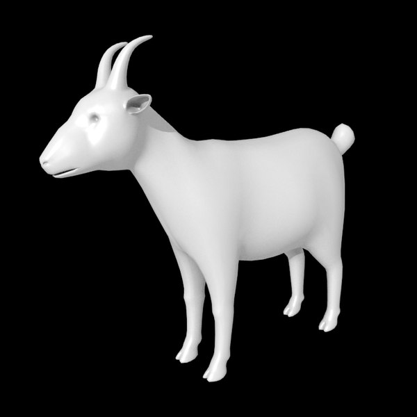 Goat 3D Models for Download | TurboSquid