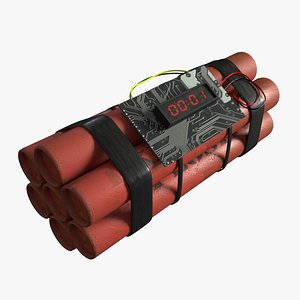 3D Dynamite - TurboSquid 1226939