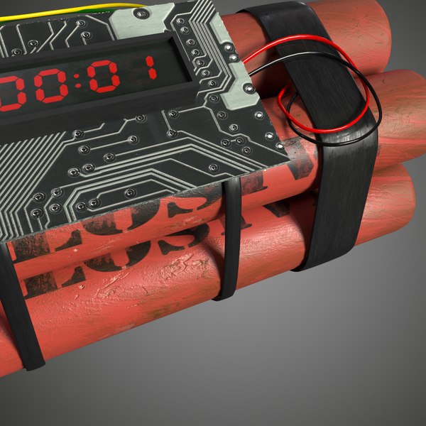 Dynamite 3D model - TurboSquid 1210494