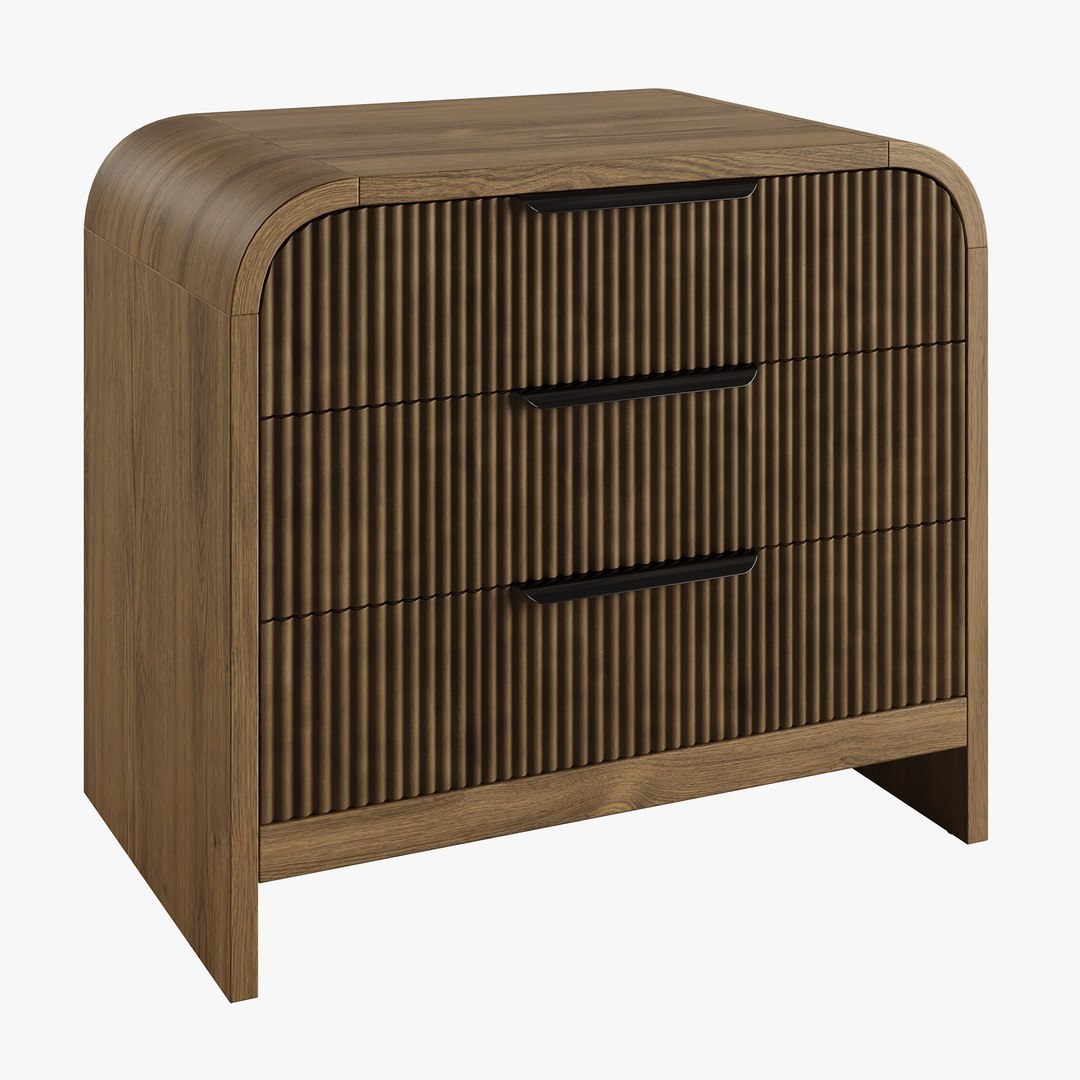 3D Nightstand Adele Model - TurboSquid 2347005