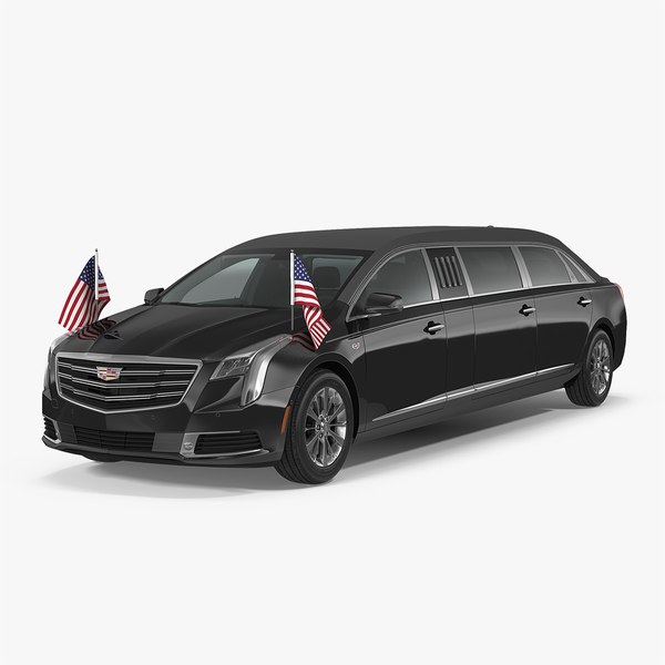 Presidential limousine cadillac ss 3D - TurboSquid 1561129
