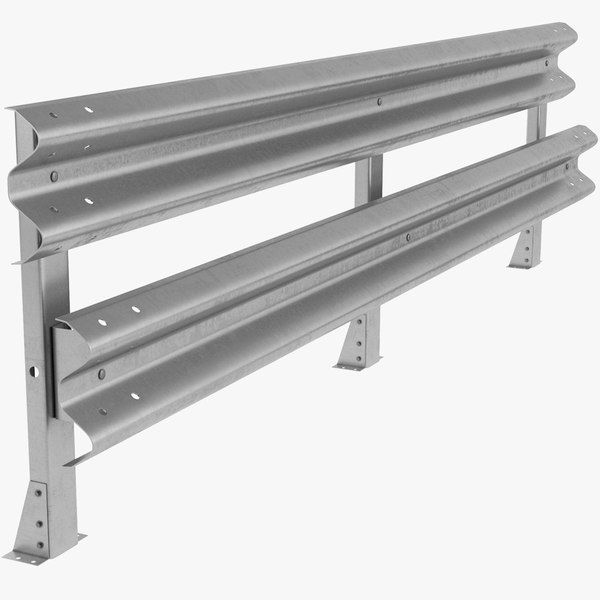 3D Guardrail Models | TurboSquid
