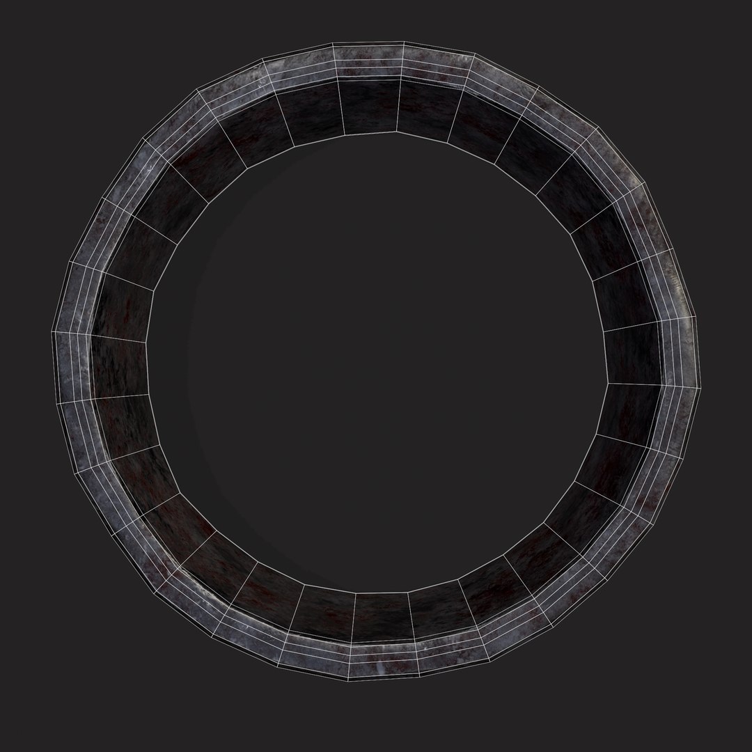 Rusting Medieval Iron Ring 3D model - TurboSquid 1908825