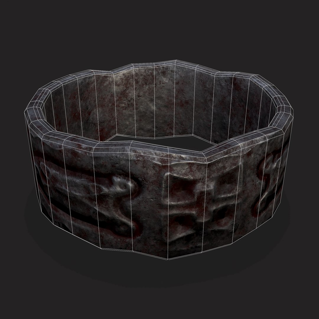 Rusting Medieval Iron Ring 3D model - TurboSquid 1908825