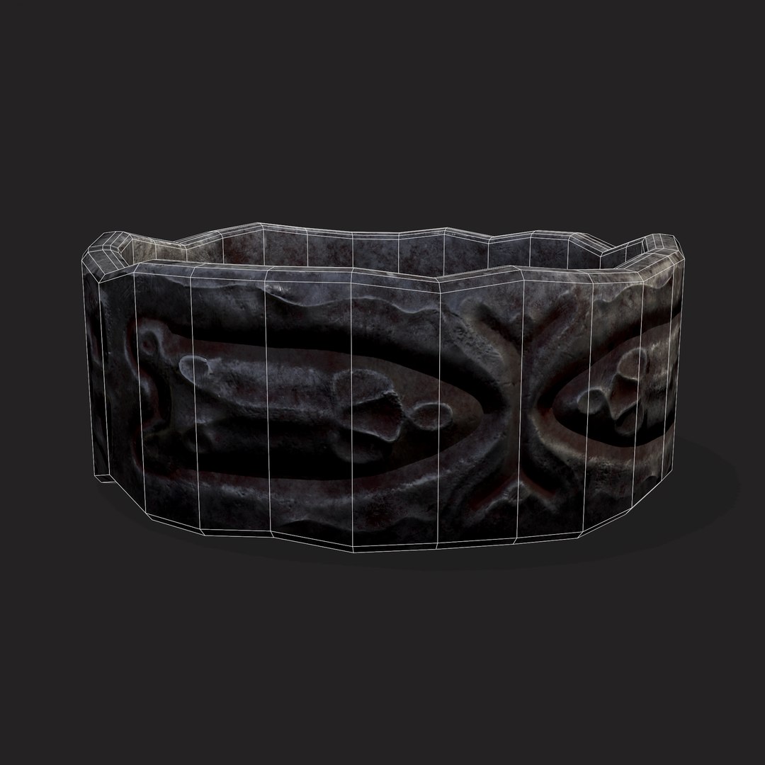Rusting Medieval Iron Ring 3D model - TurboSquid 1908825