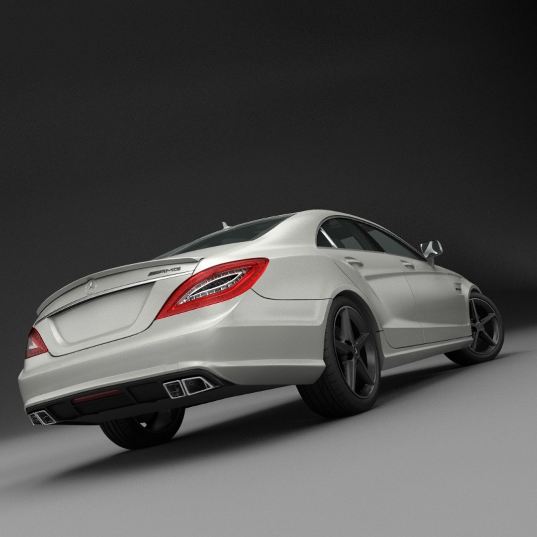 3d Model Mercedes Benz Cls Amg