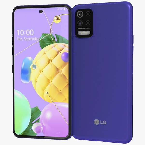 modelo 3d LG K52 Azul - TurboSquid 1633461