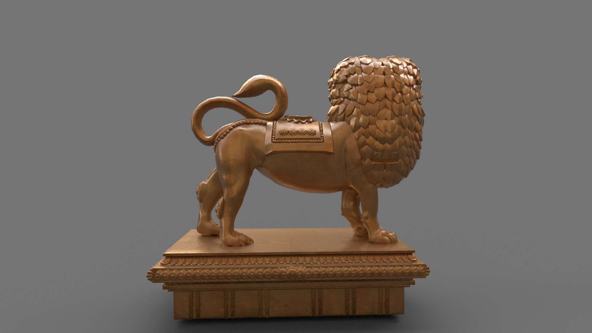 3D Yazhi Statue - TurboSquid 2078450