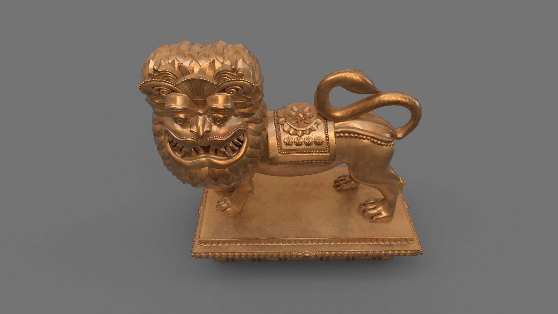 3D Yazhi Statue - TurboSquid 2078450