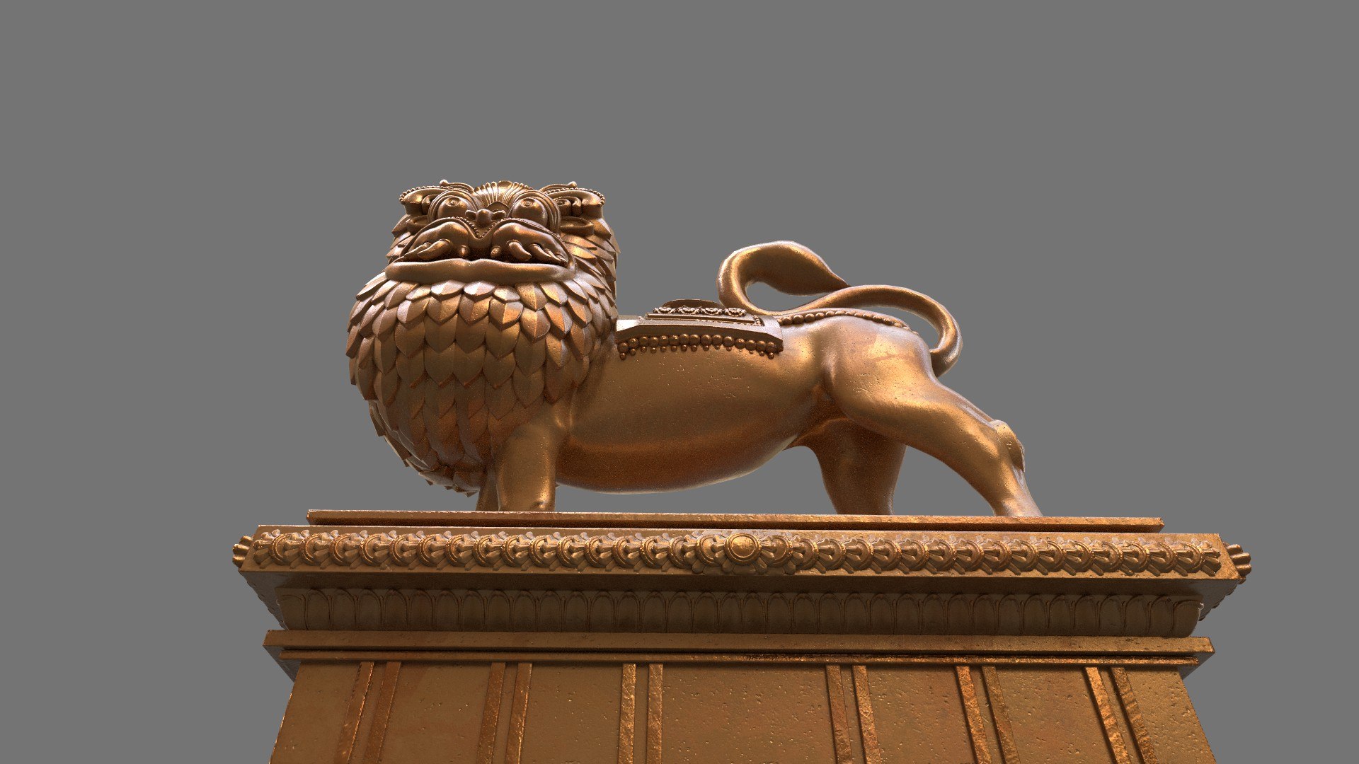 3D Yazhi Statue - TurboSquid 2078450