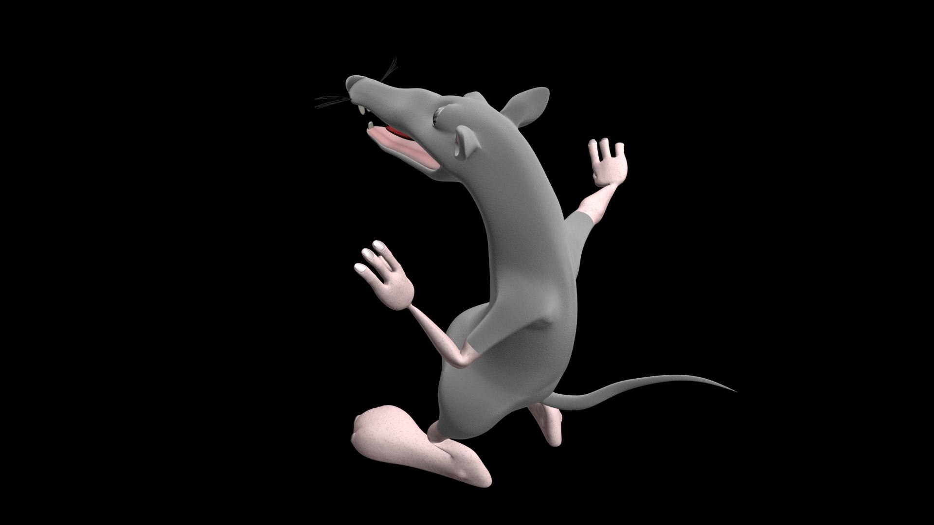 3D Lively Mouse Character Animated Dance Loop - TurboSquid 2433076