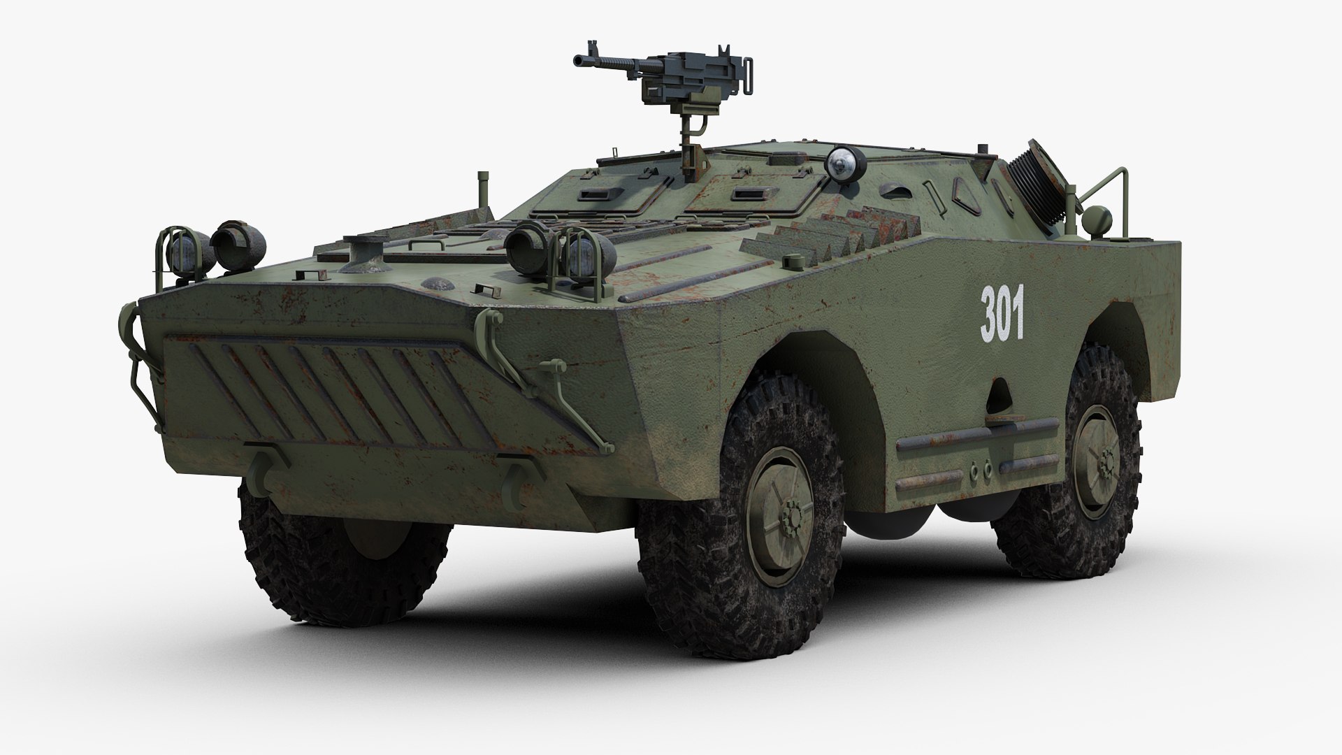 3D russian brdm 1 model - TurboSquid 1521723