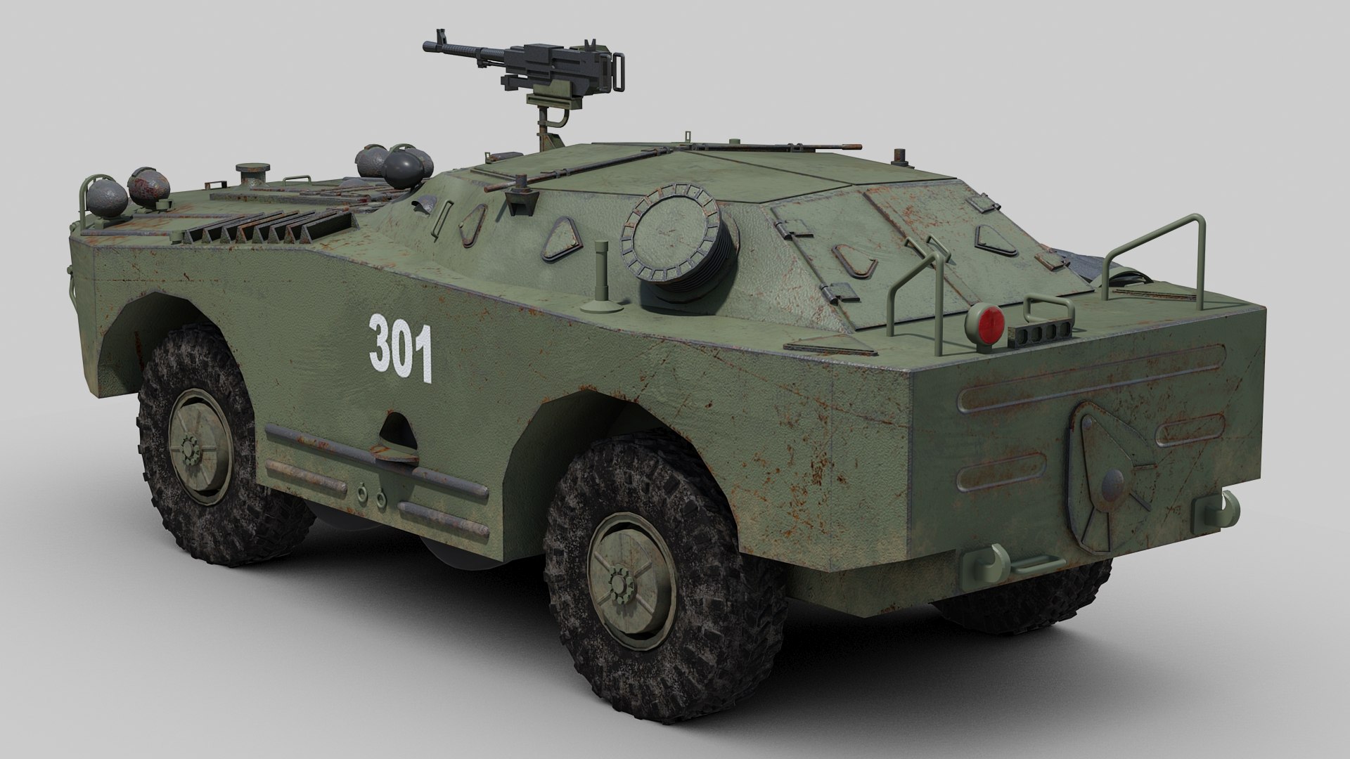 3D russian brdm 1 model - TurboSquid 1521723