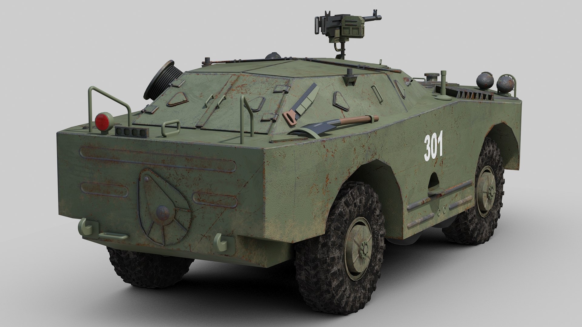 3D russian brdm 1 model - TurboSquid 1521723