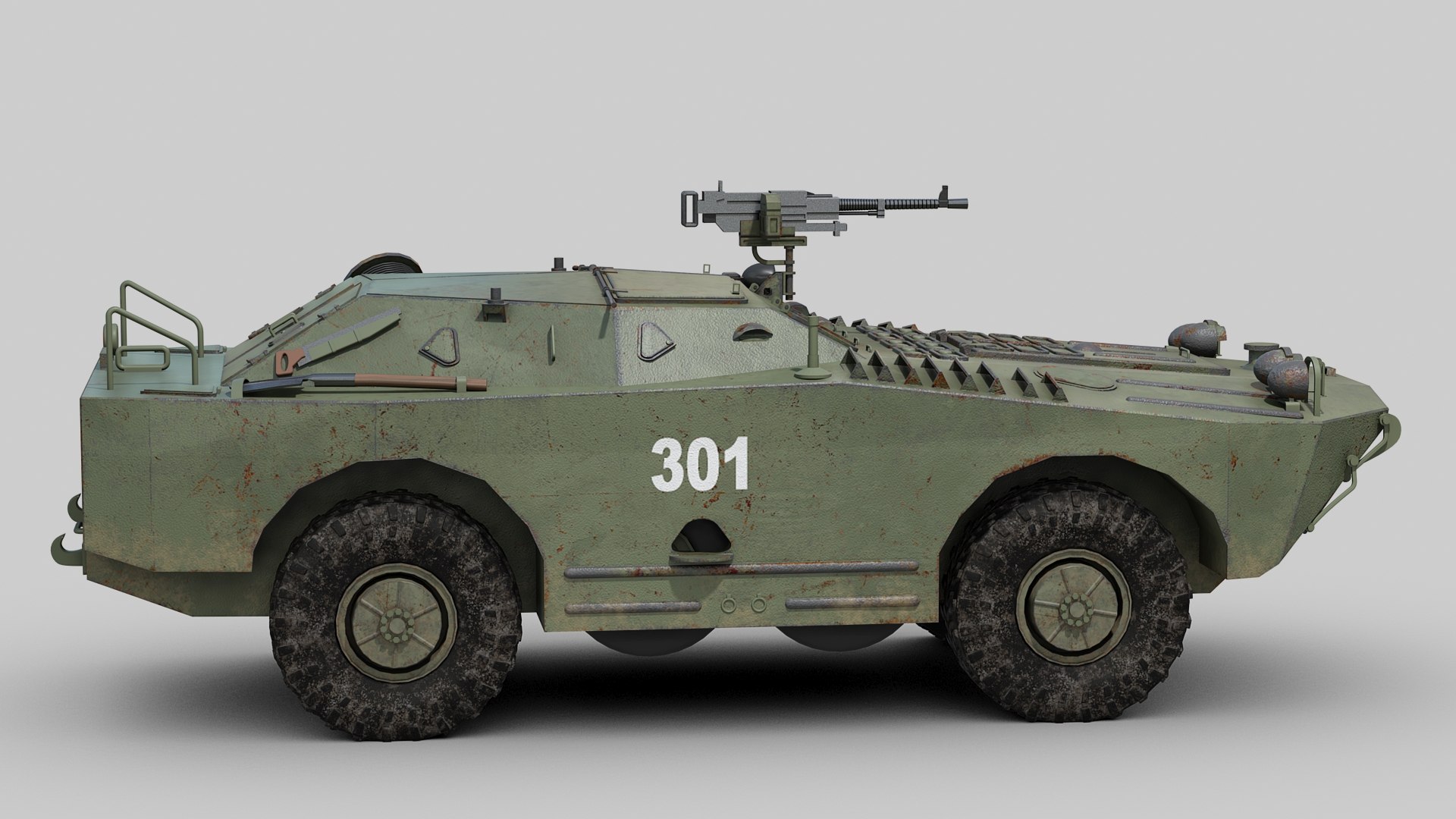 3D russian brdm 1 model - TurboSquid 1521723