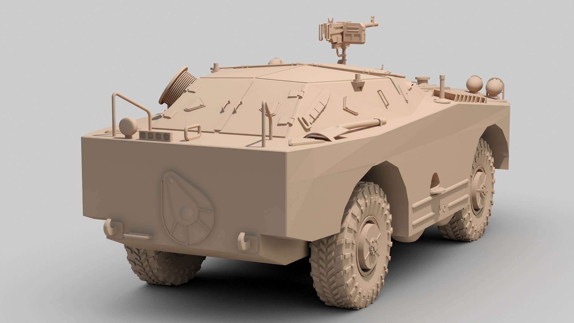 3D russian brdm 1 model - TurboSquid 1521723
