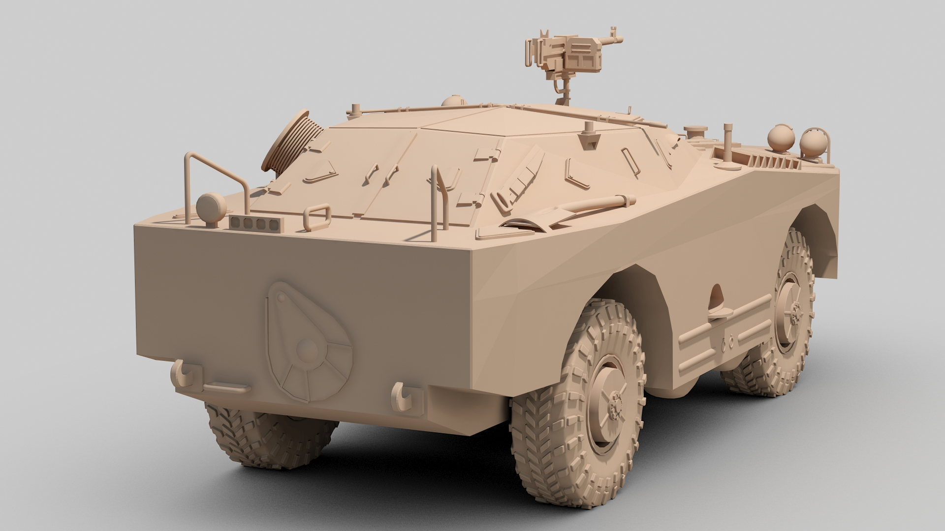 3D russian brdm 1 model - TurboSquid 1521723