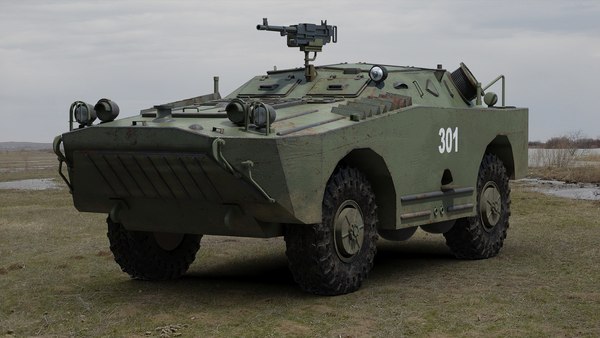 3D russian brdm 1 model - TurboSquid 1521723