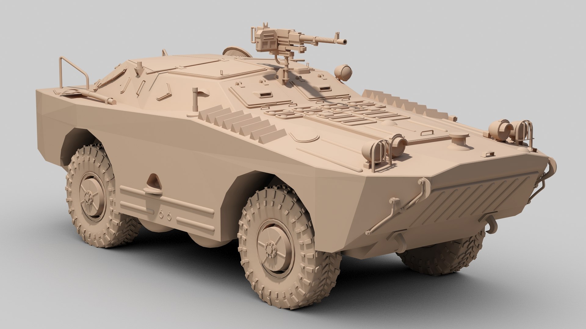 3D russian brdm 1 model - TurboSquid 1521723