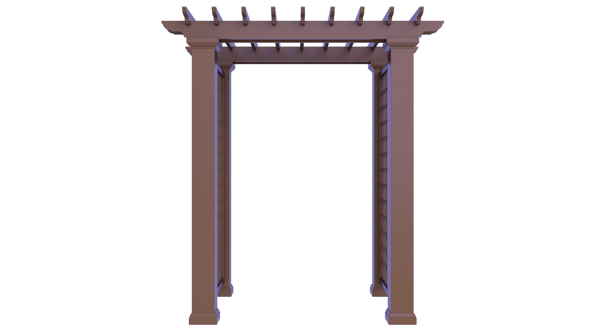 3D Garden Arbor 7 - TurboSquid 1881154