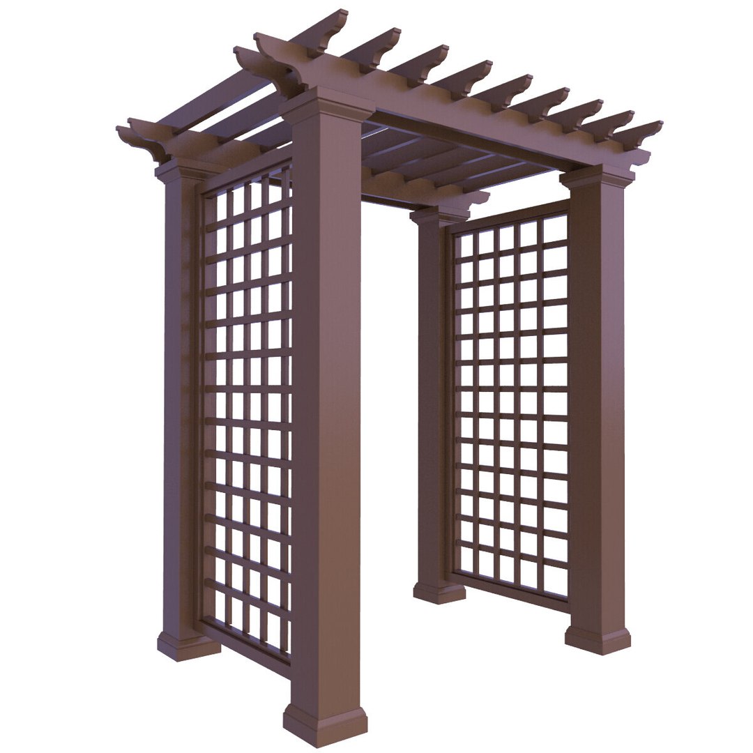 3D Garden Arbor 7 - TurboSquid 1881154