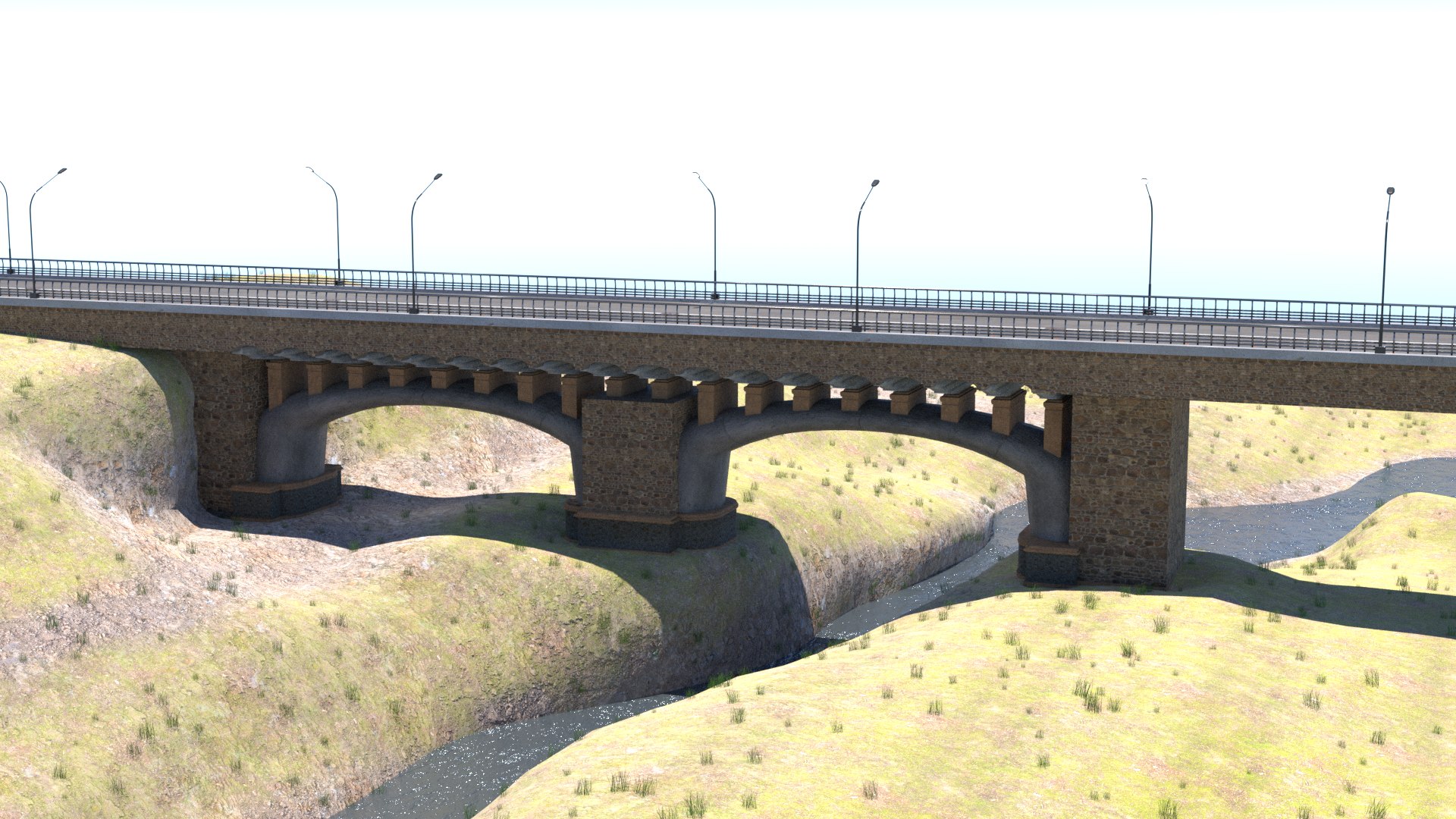 Bridge Model - TurboSquid 1994896